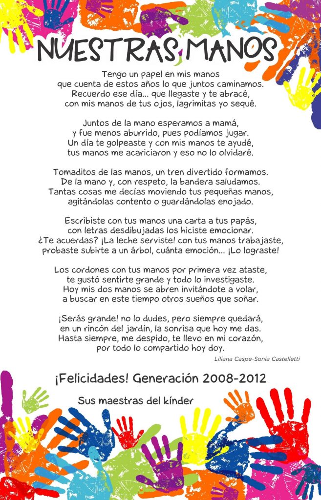Palabras de despedida de preescolar por la maestra | Actualizado junio 2026